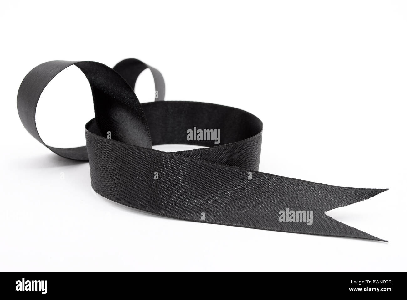 Black ribbon hi-res stock photography and images - Alamy