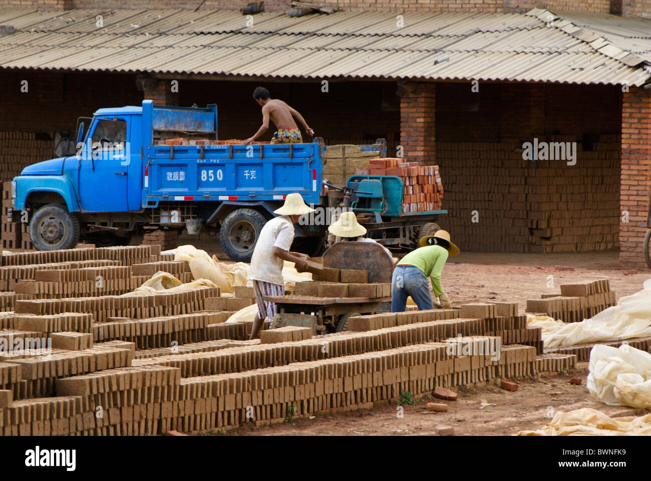 Brick making industry hi-res stock photography and images - Alamy