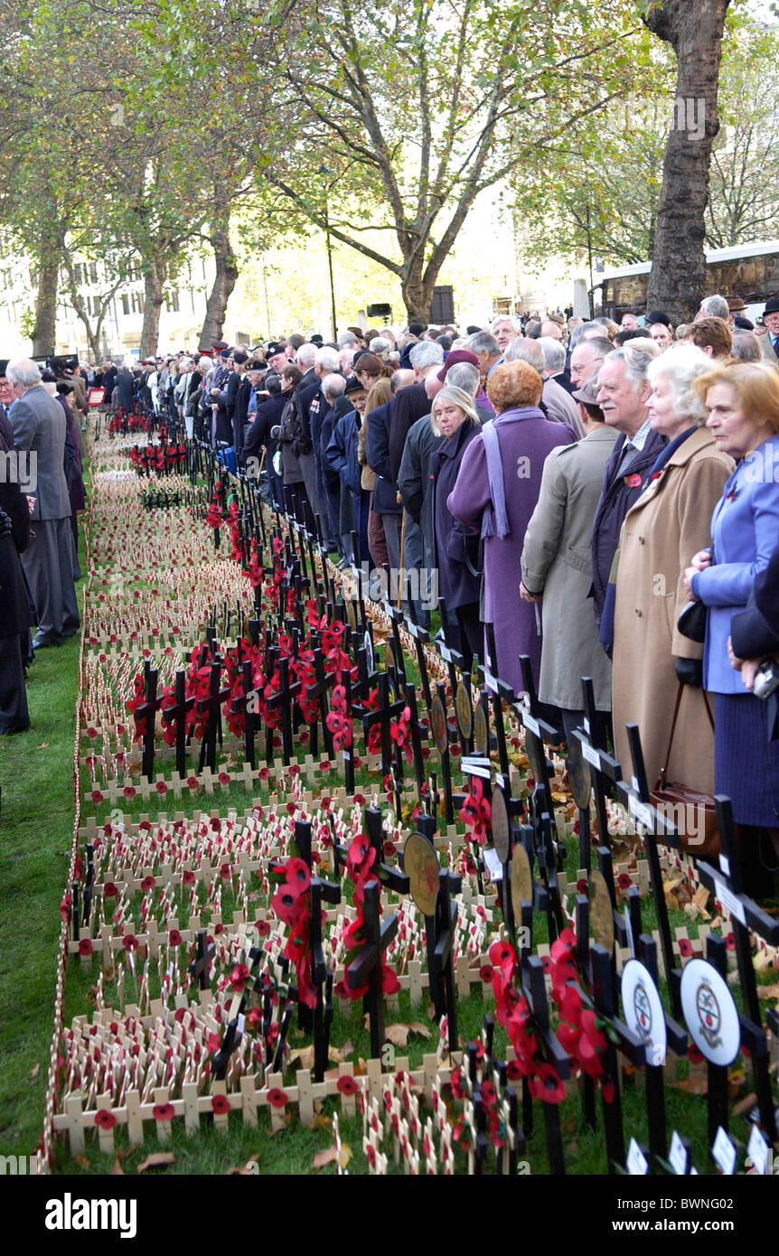 Remembrance war dead crowd hi-res stock photography and images - Alamy