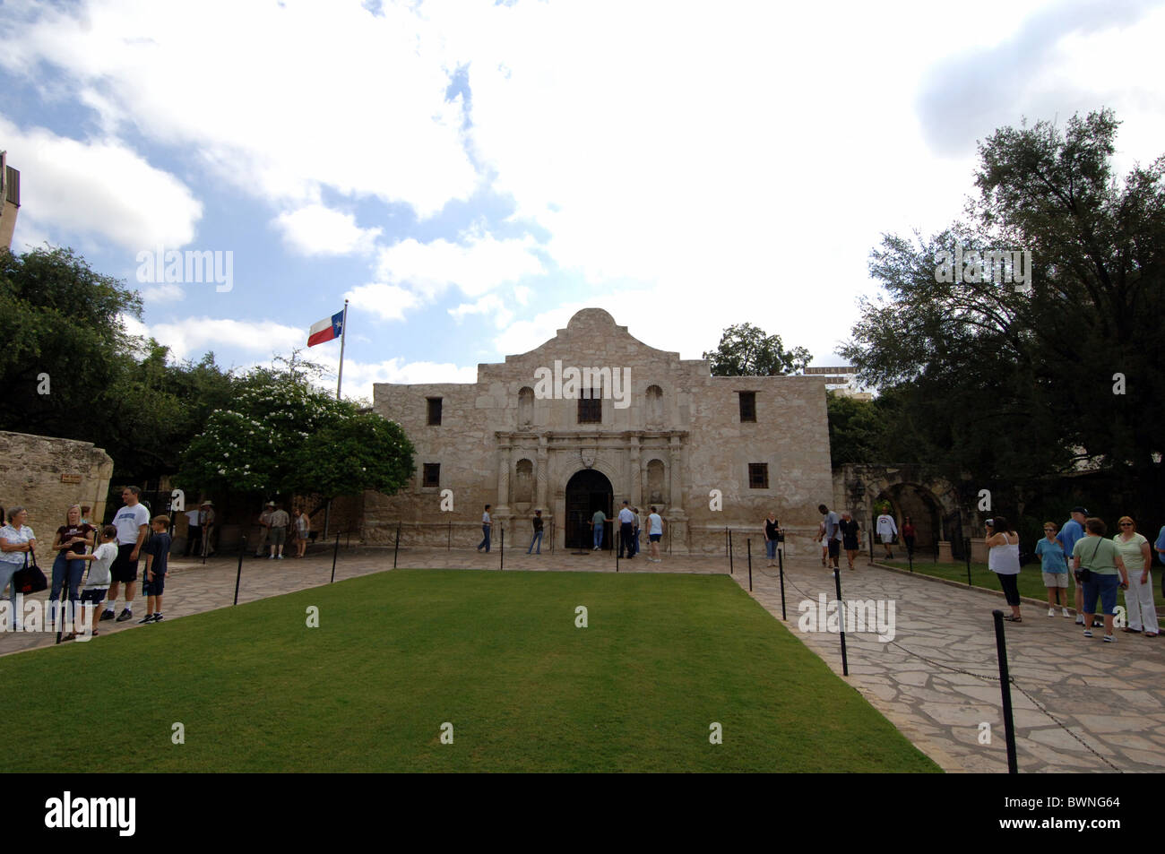 The Alamo in San Antonio,Texas USA Stock Photo - Alamy