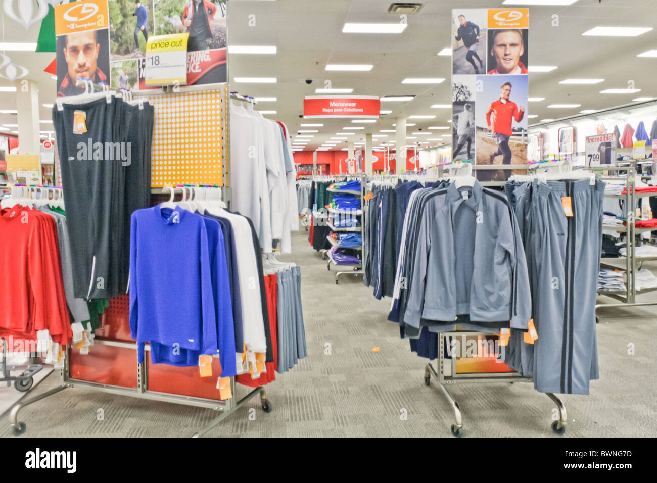Target department store Thanksgiving and Christmas sale Stock Photo - Alamy