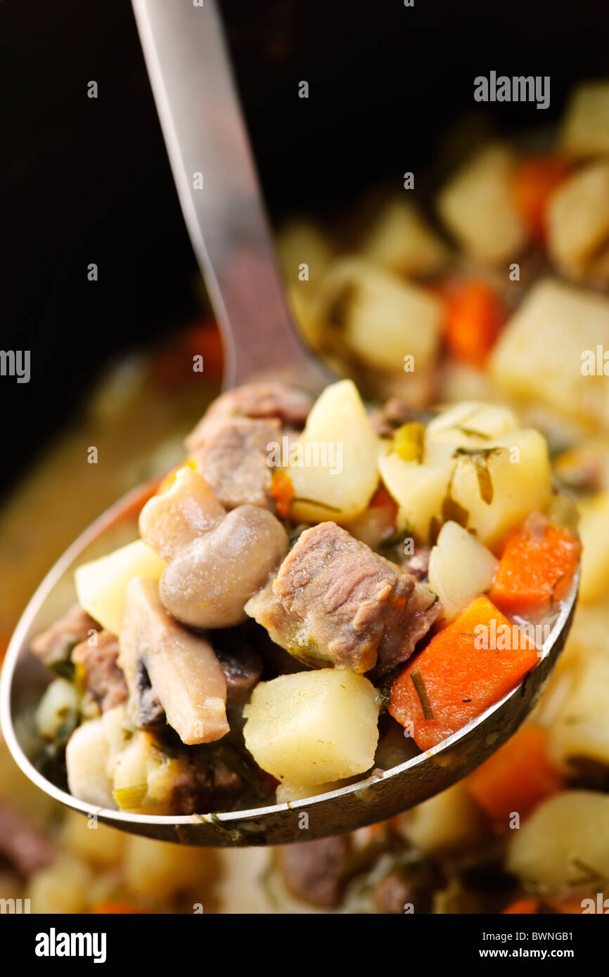 Ladle beef hi-res stock photography and images - Alamy