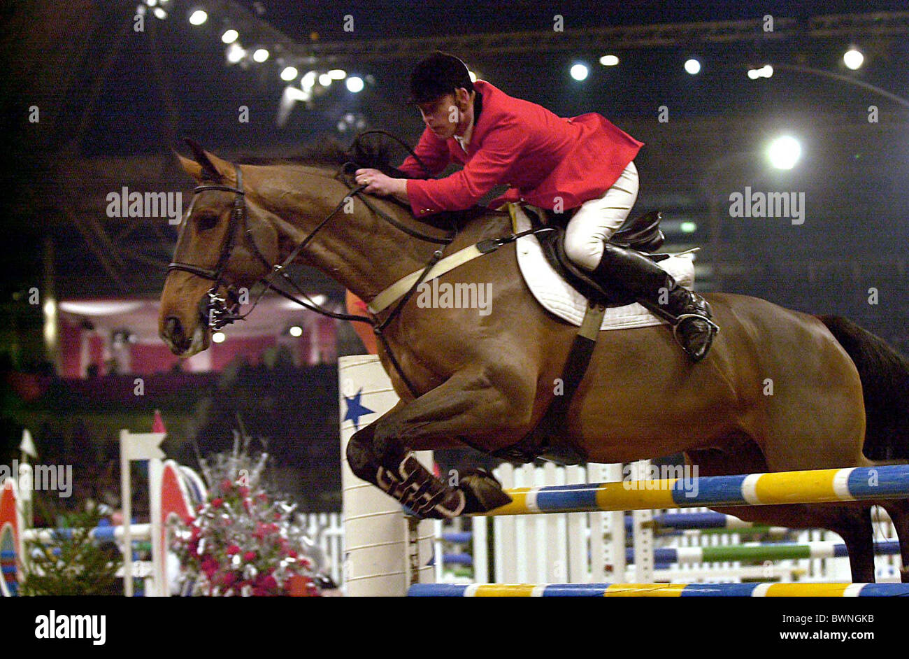 International Show Jumping Championship Olympia High Resolution Stock ...
