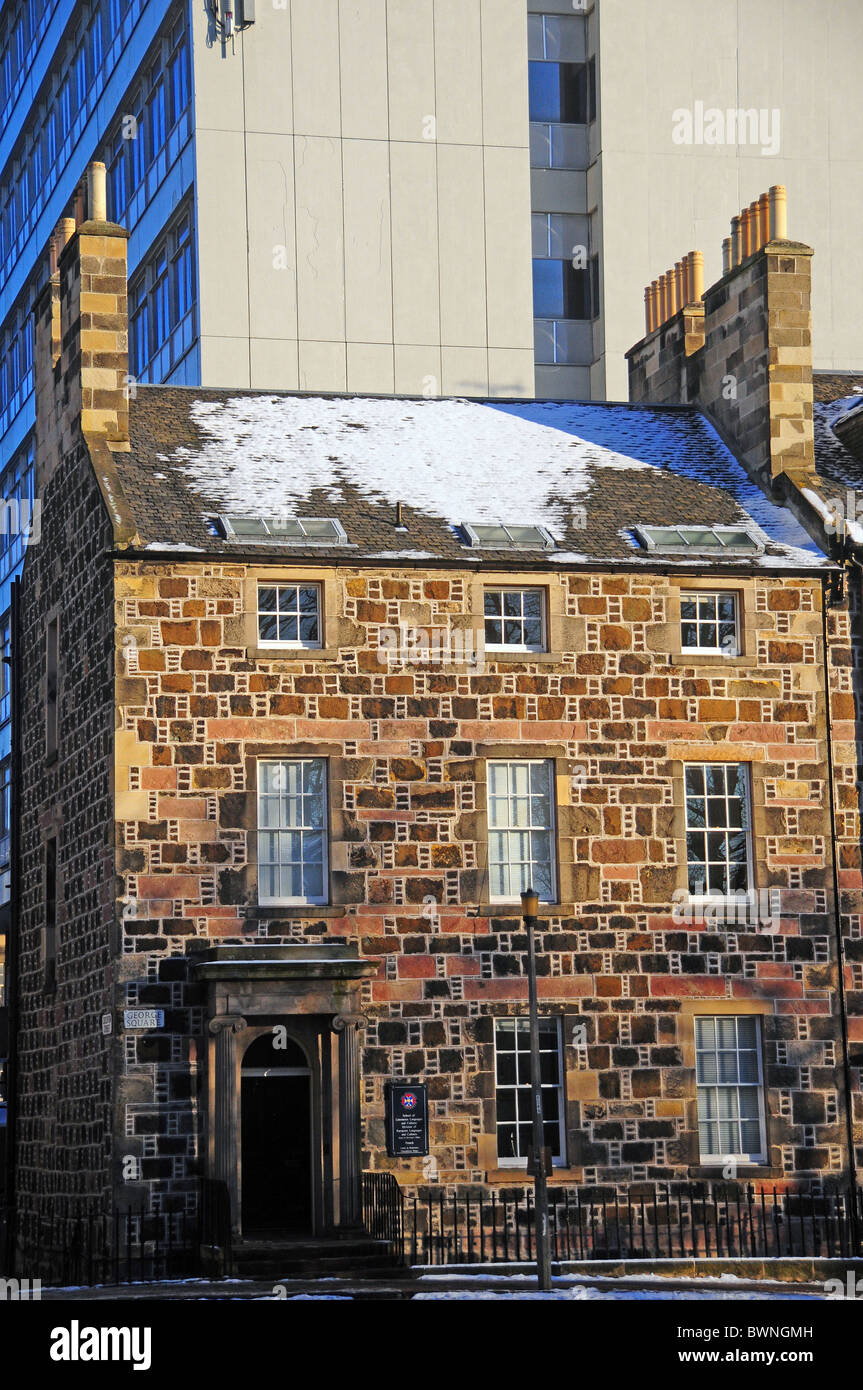 International Office and Appleton Tower from George Square Edinburgh ...