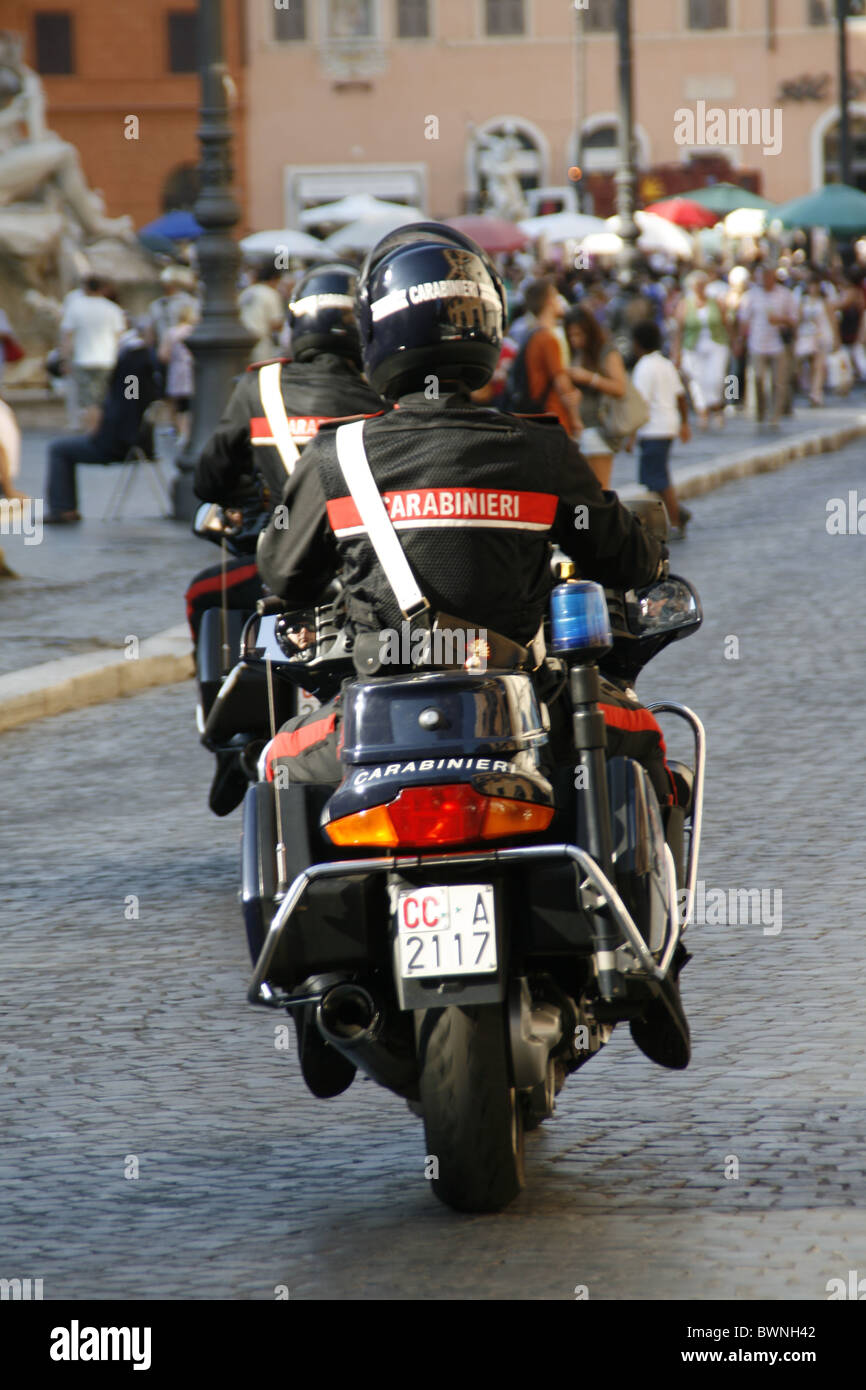 Carabinieri biker hi-res stock photography and images - Alamy