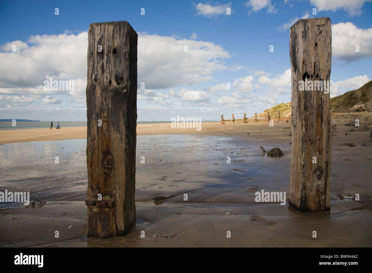 Crow Point, Saunton Beach Stock Photo - Alamy