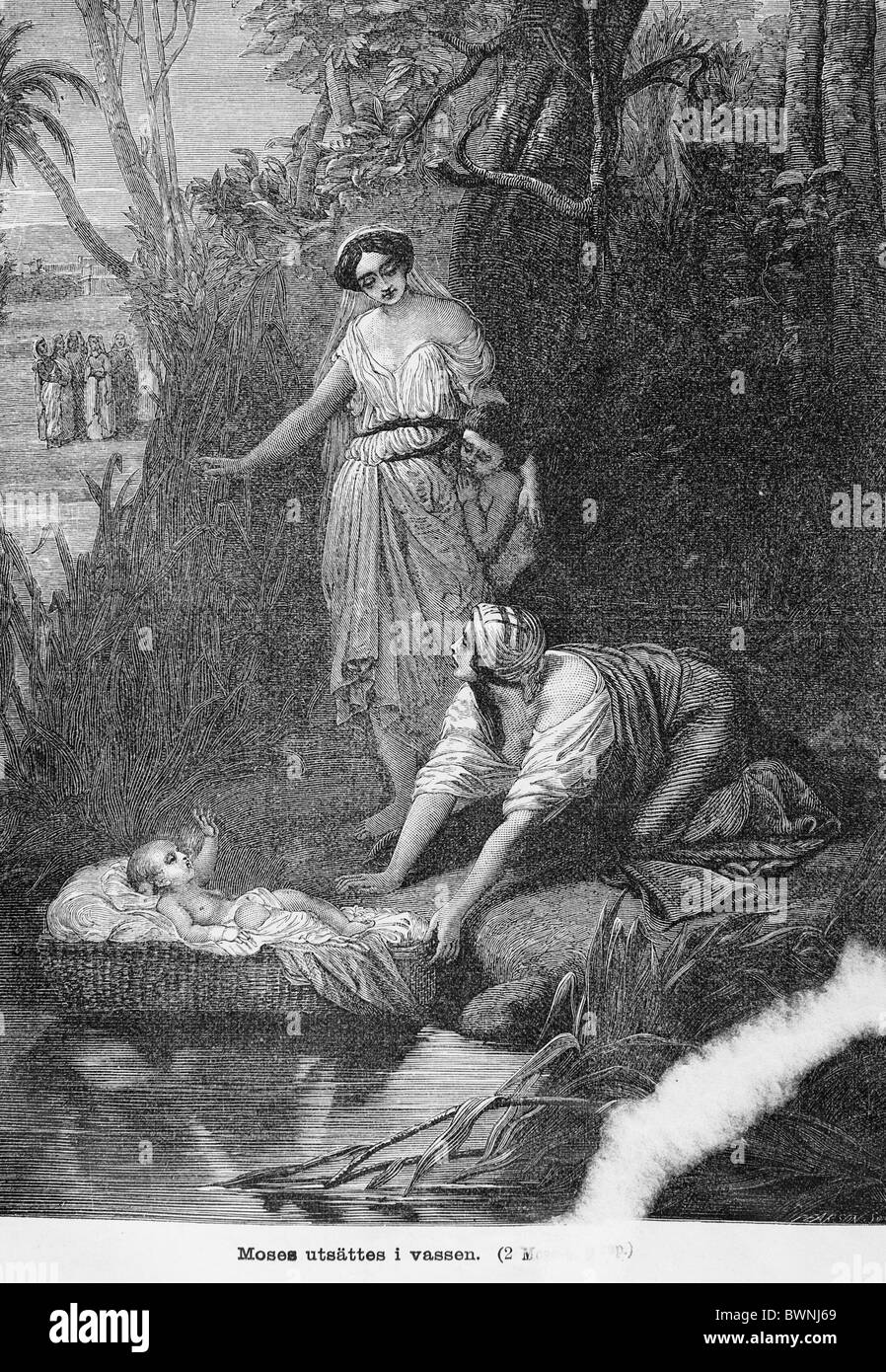 Moses basket Black and White Stock Photos & Images - Alamy