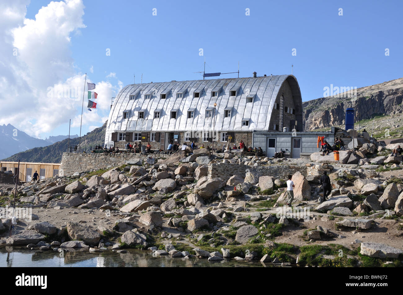 Refuge vittorio emanuele ii hi-res stock photography and images - Alamy
