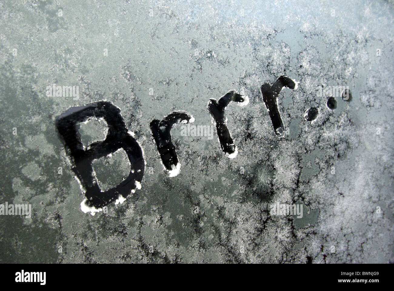 Brrr Cold Sign