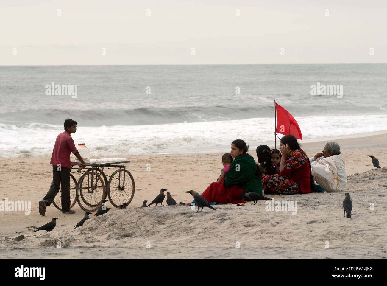 Alleppey beach, kerala hi-res stock photography and images - Alamy