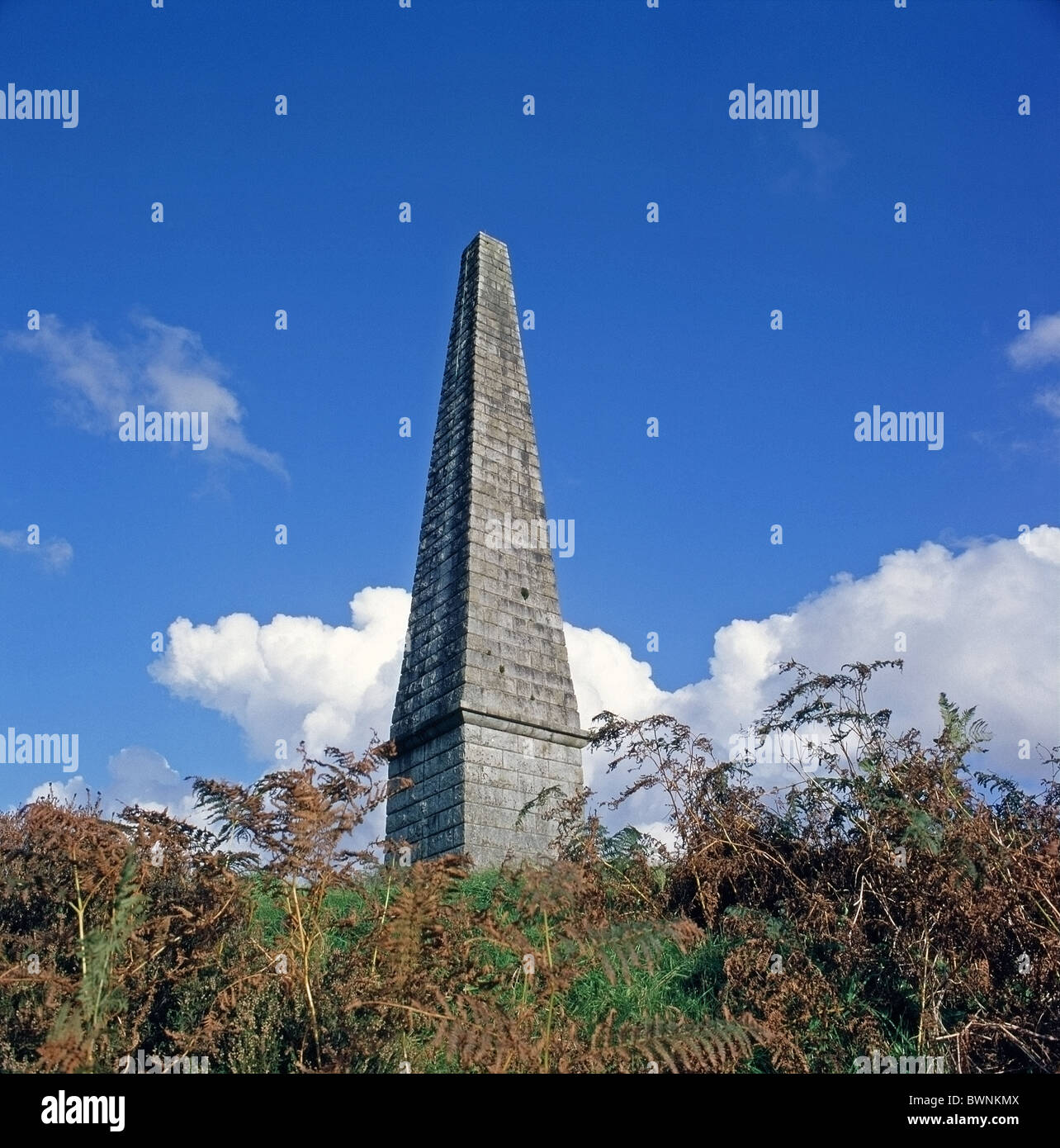 Obelisk Monument to Alexander Murray in the Galloway Forest Park ...