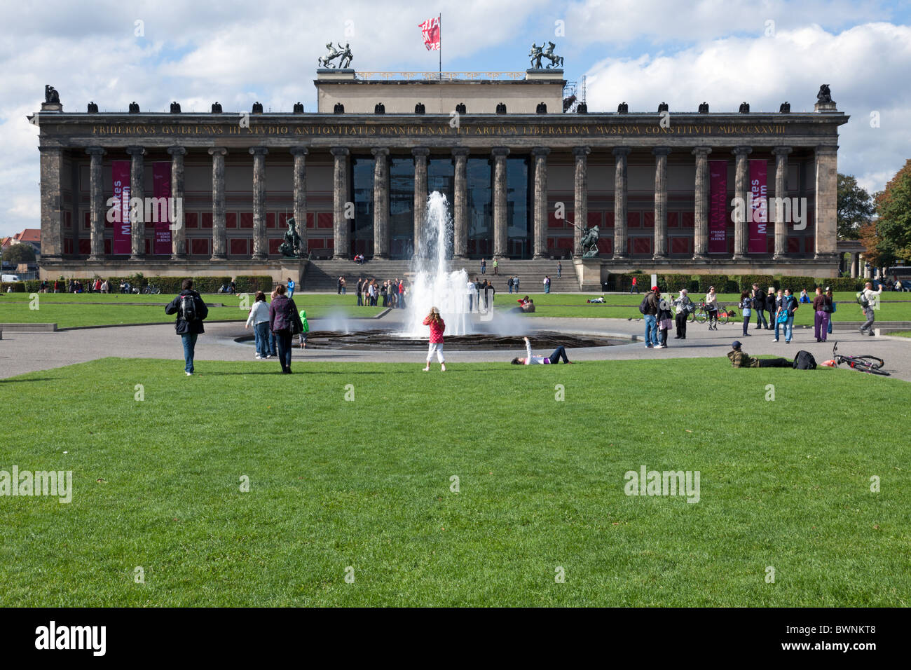 The Altes Museum in Berlin Stock Photo - Alamy