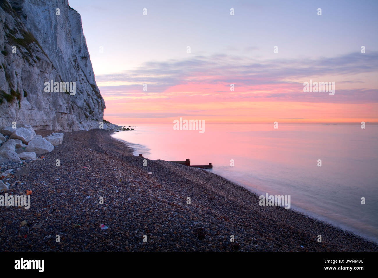 Dover white cliff sunrise hi-res stock photography and images - Alamy