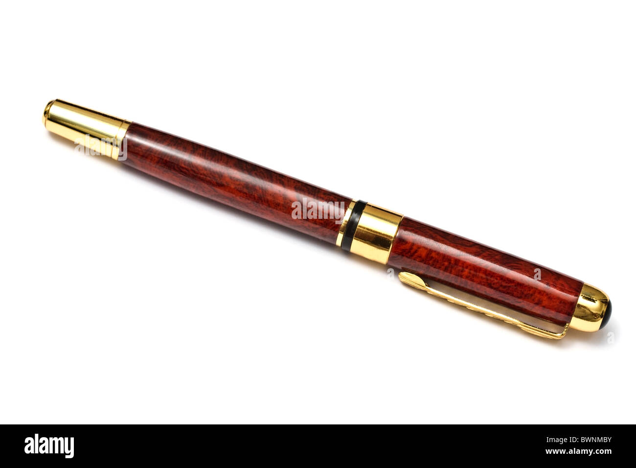 Ballpoint Pen Isolated On White background Stock Photo - Alamy