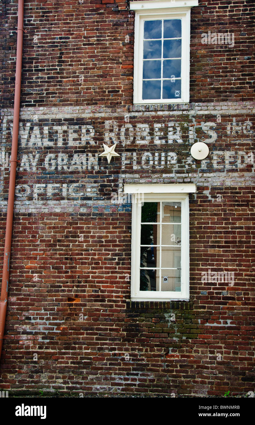 Ghost Sign, Strand Street, Alexandria, Virginia Stock Photo - Alamy