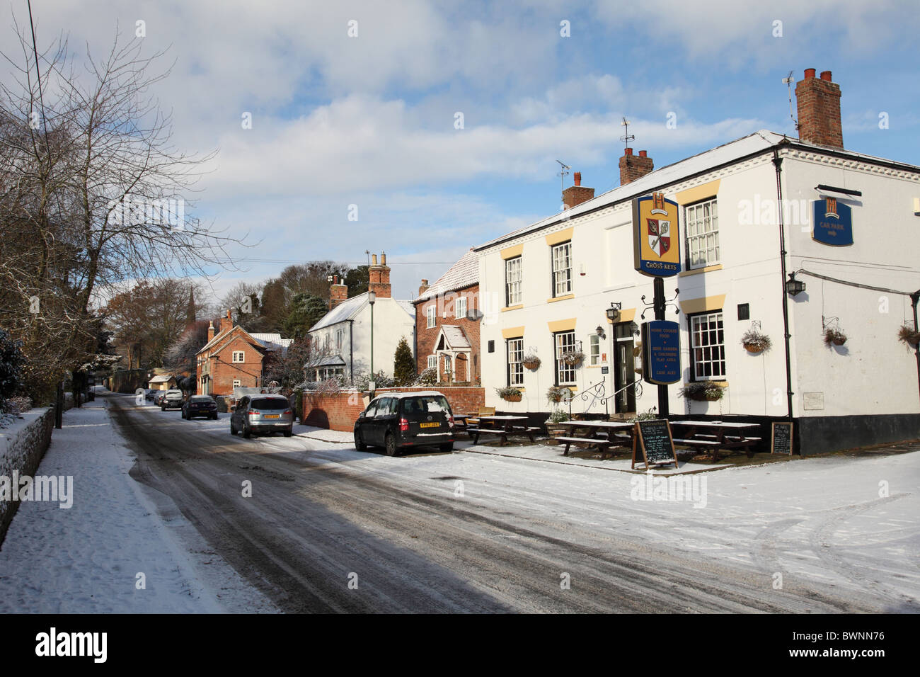 Epperstone village, Nottinghamshire, England, U.K Stock Photo - Alamy