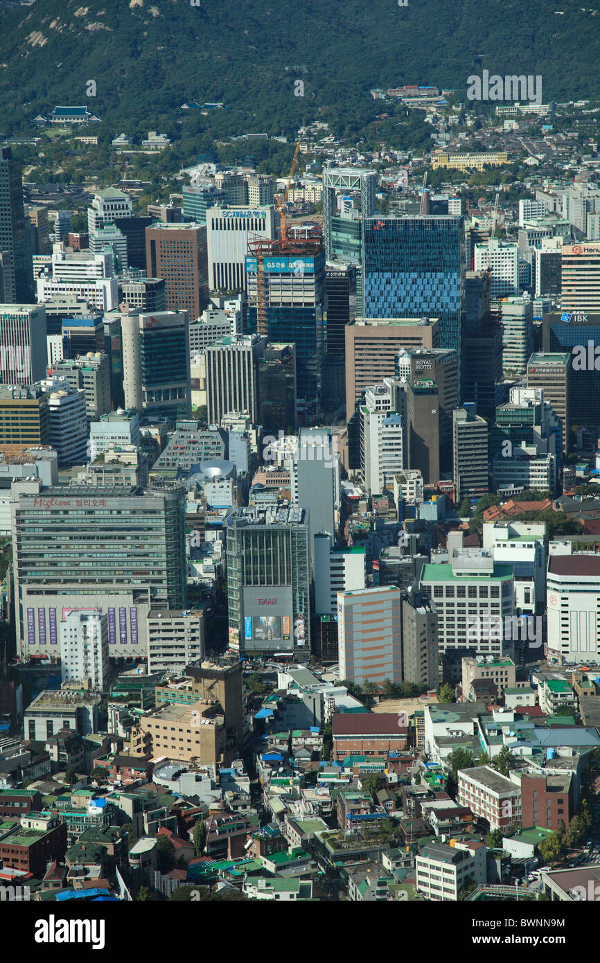 Overview, Cityscape, Seoul, South Korea, Asia Stock Photo - Alamy