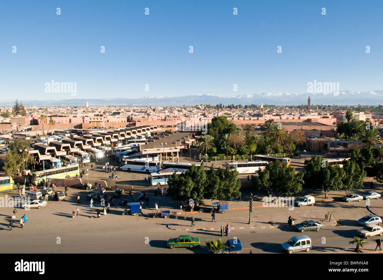 Marrakech city hi-res stock photography and images - Alamy