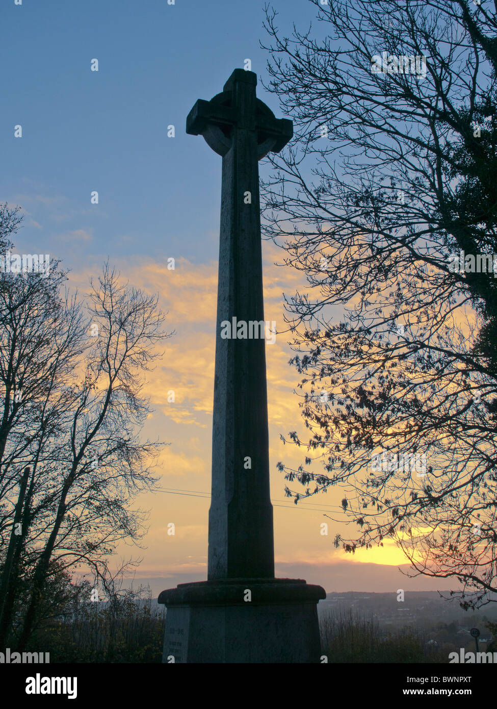 a remembrance sunday memorial Stock Photo - Alamy