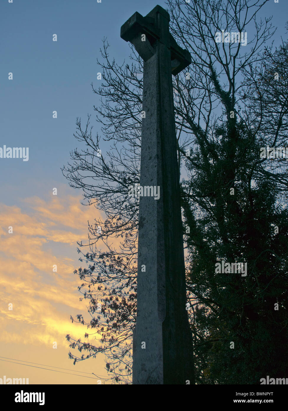 a remembrance sunday memorial Stock Photo - Alamy