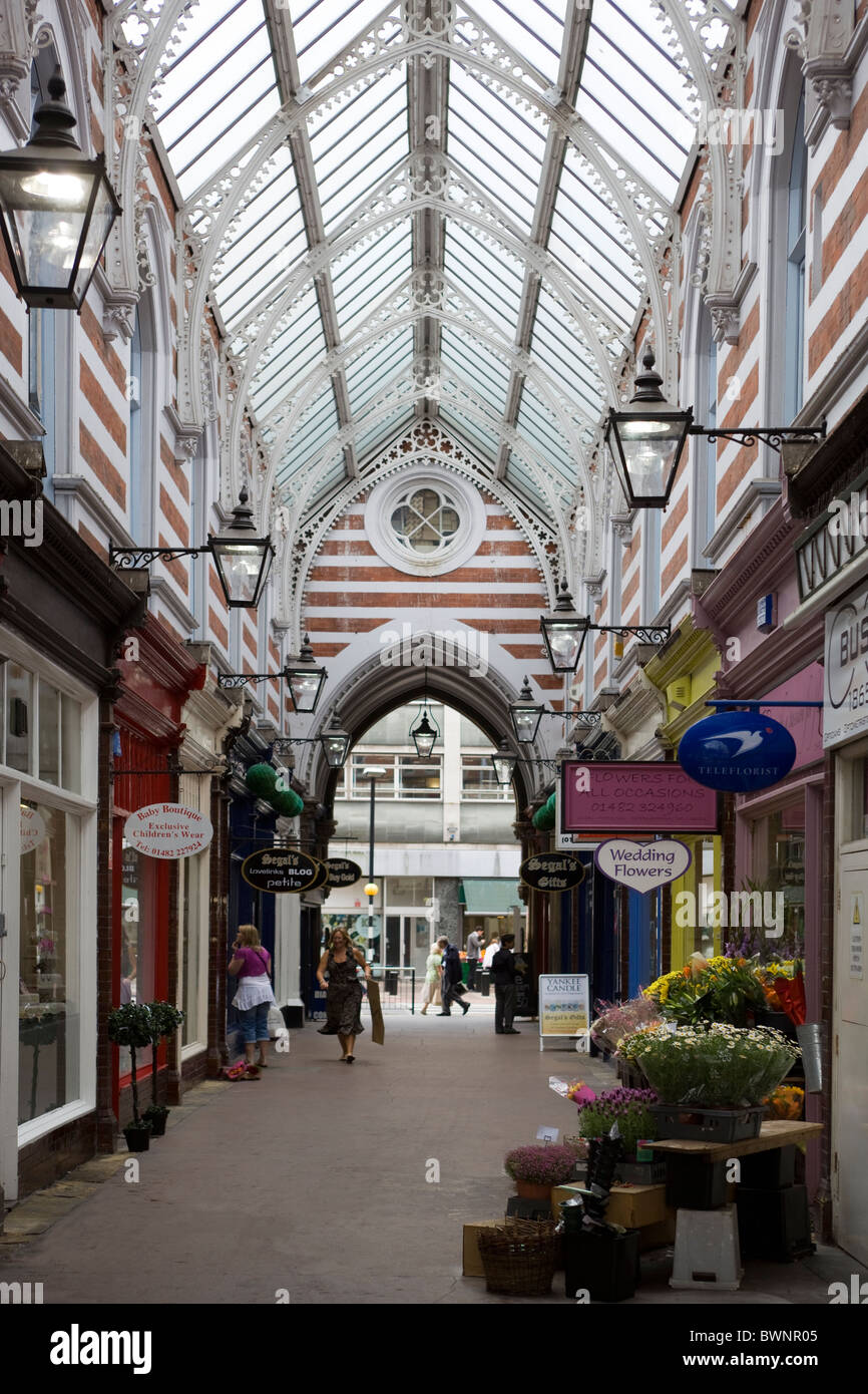 Paragon Shopping Arcade Hull Stock Photo - Alamy