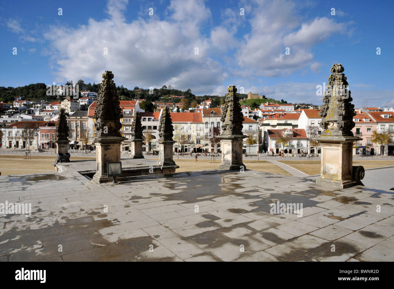 Town of Alcobaça, Portugal Stock Photo - Alamy