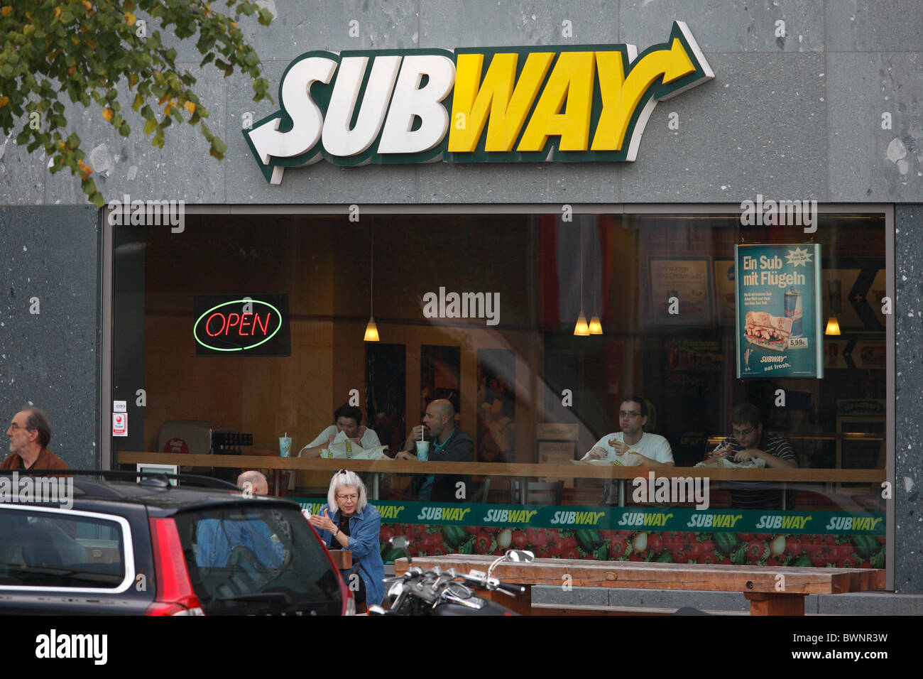SUBWAY in Berlin Stock Photo - Alamy