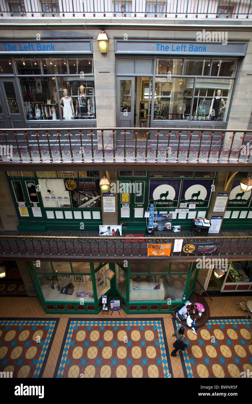 Byram Shopping Arcade Huddersfield Stock Photo - Alamy