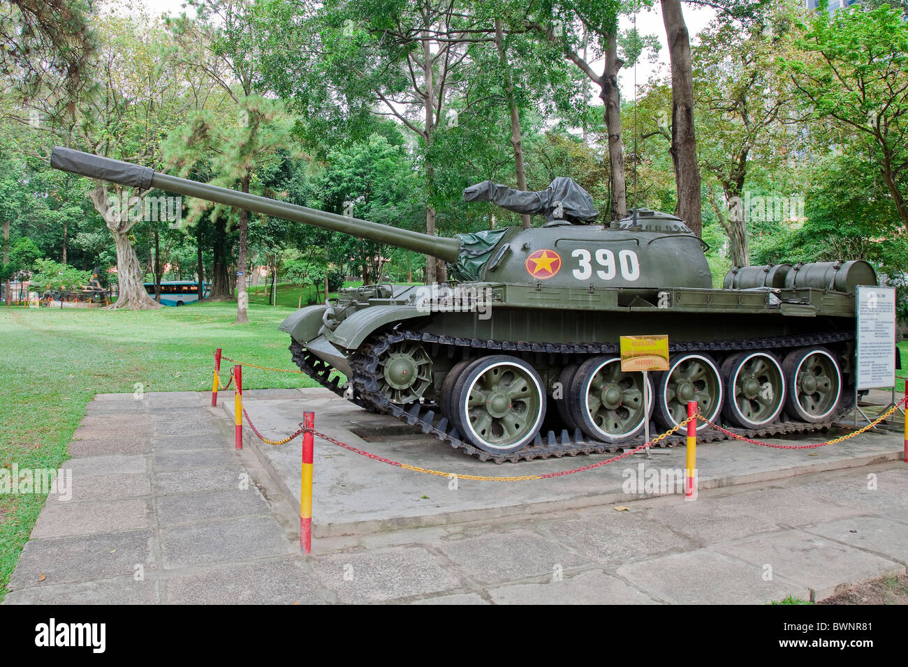Replica of Chinese made tank that broke through the gates of the ...