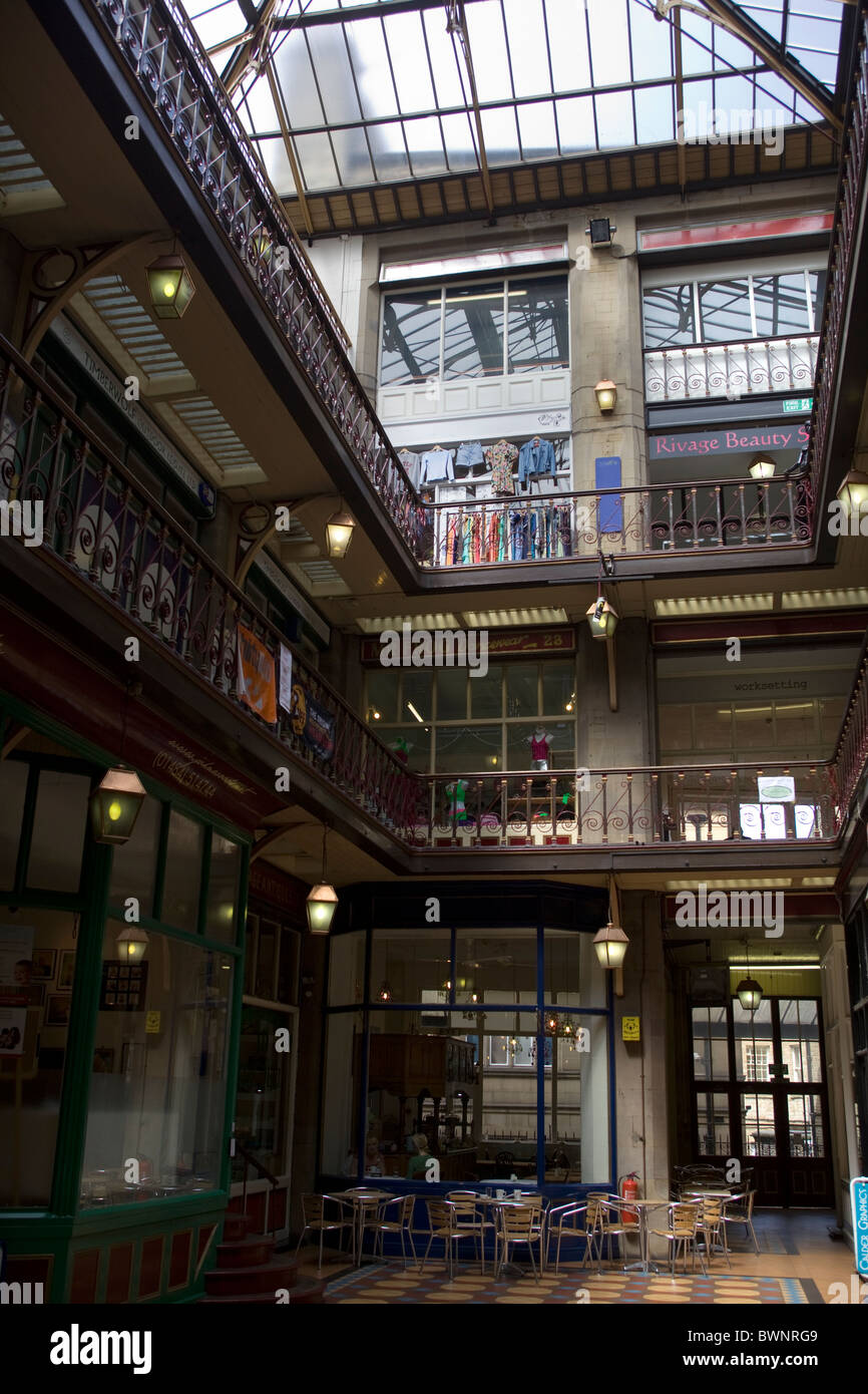 Byram Shopping Arcade Huddersfield Stock Photo - Alamy