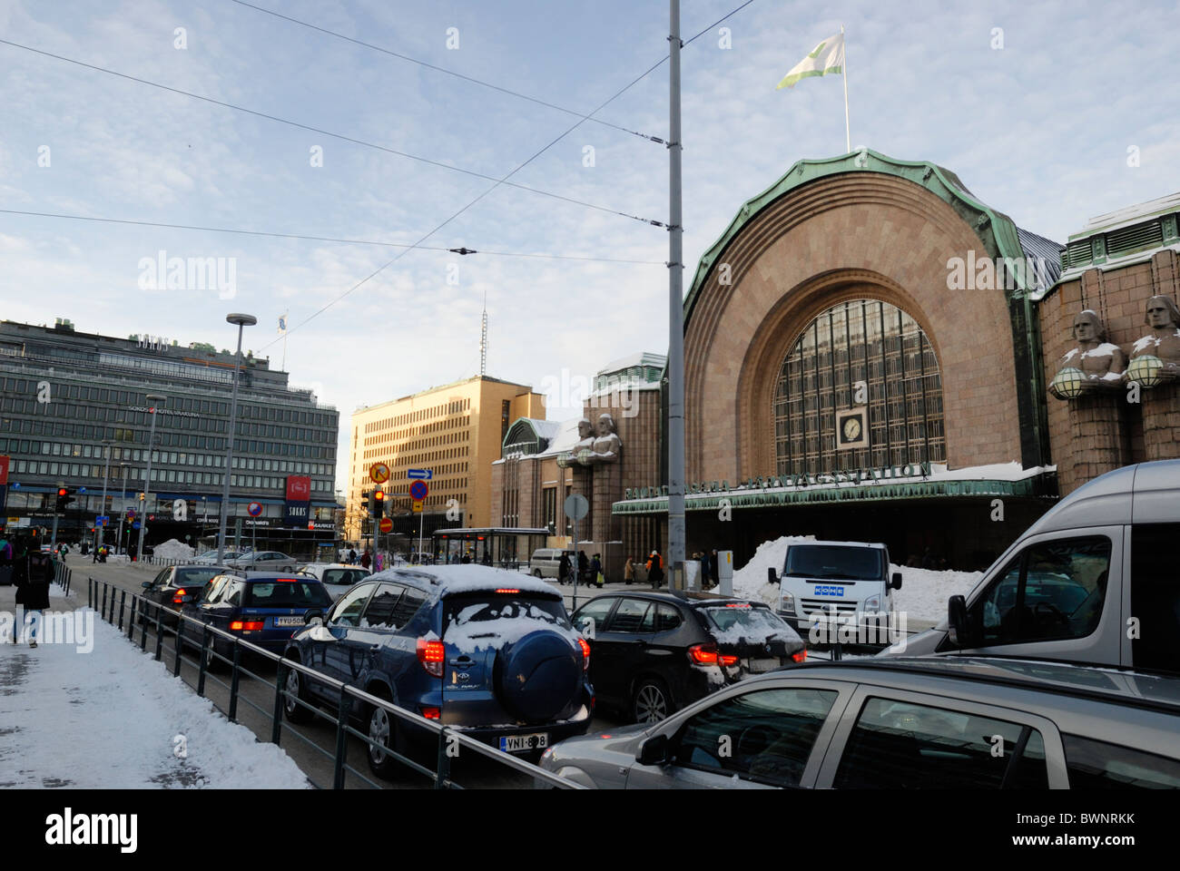 Main railway station, Helsinki, Finland Stock Photo - Alamy