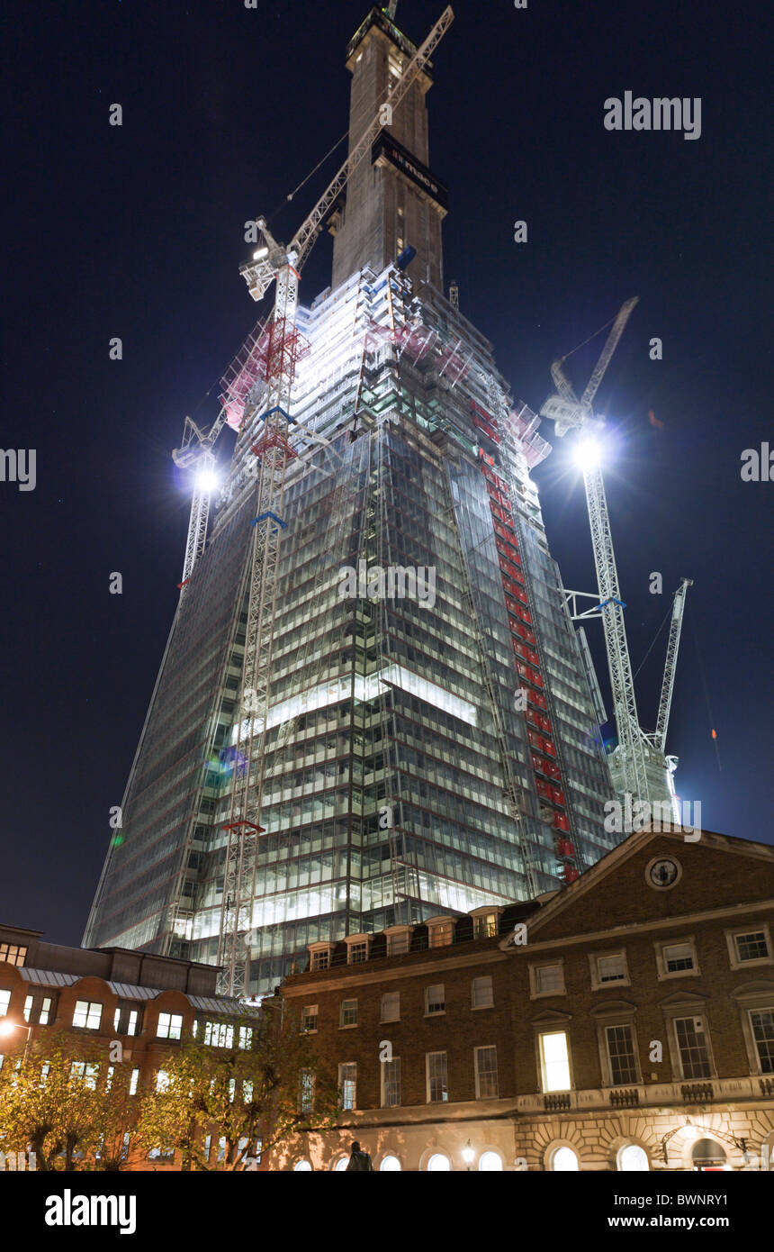 The Shard Skyscraper Construction - London Stock Photo - Alamy