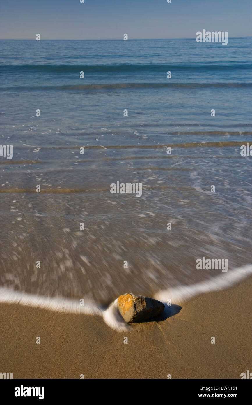 Morning light , Pacific Ocean at Limantour Beach Point Reyes National ...