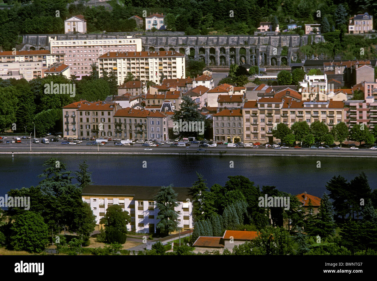 Vienne River Rhone France Stock Photos & Vienne River Rhone France ...