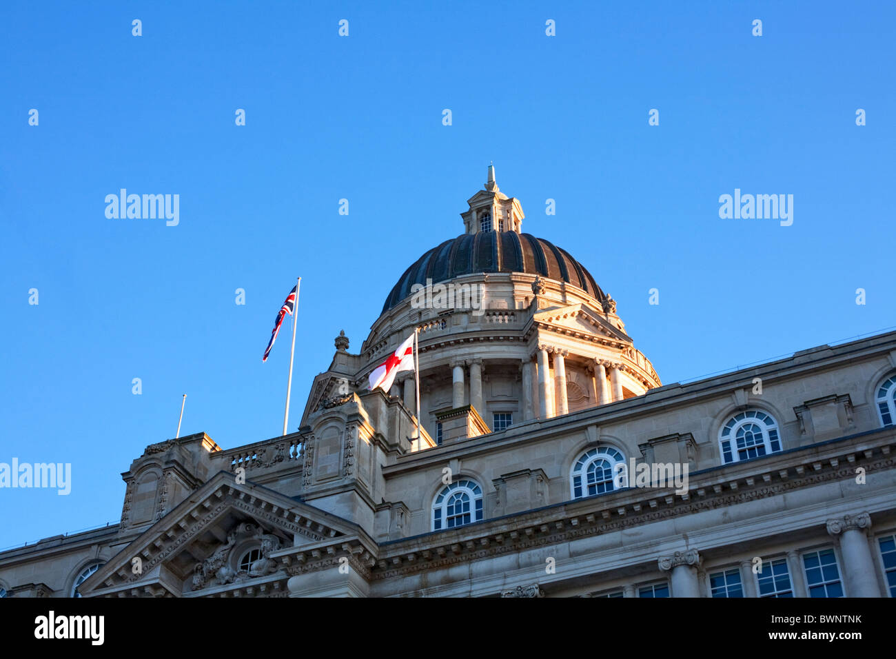 The dome of the Port Authority Building at the Pier Head in Liverpool ...