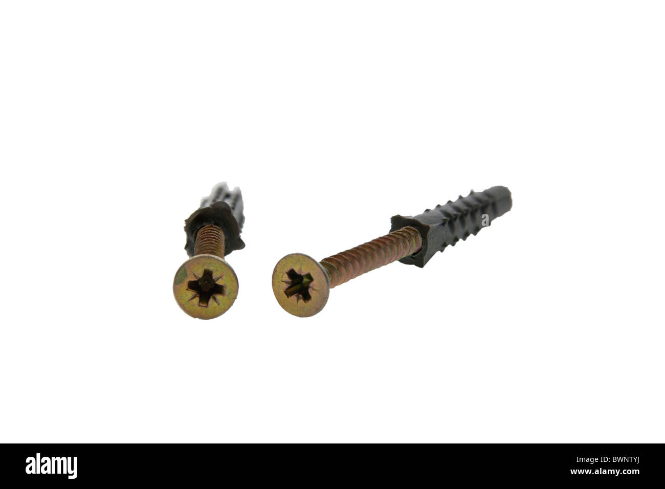 Copper screw Cut Out Stock Images & Pictures - Alamy