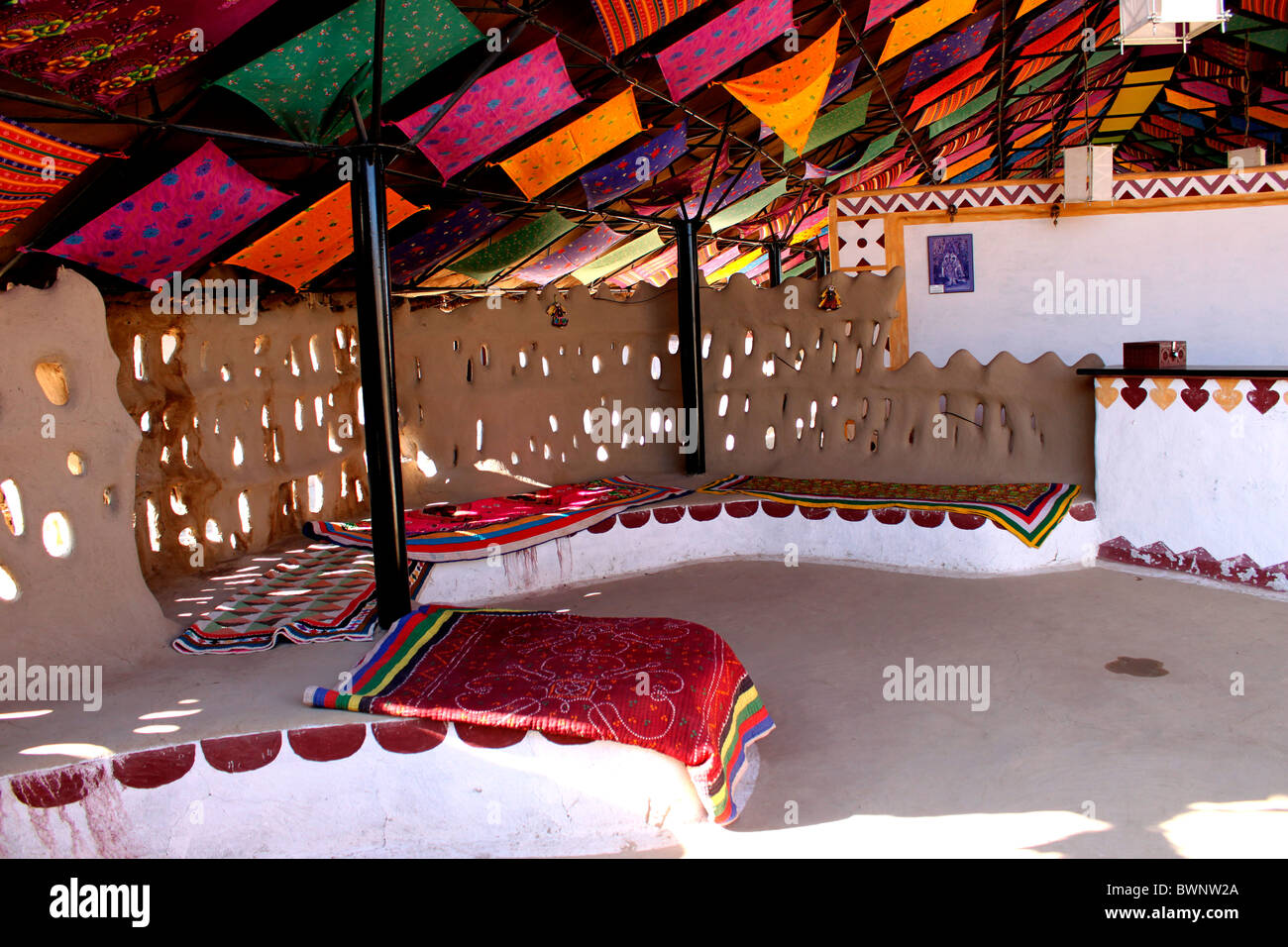 Mud art of Kutch, Gujarat,India Stock Photo - Alamy
