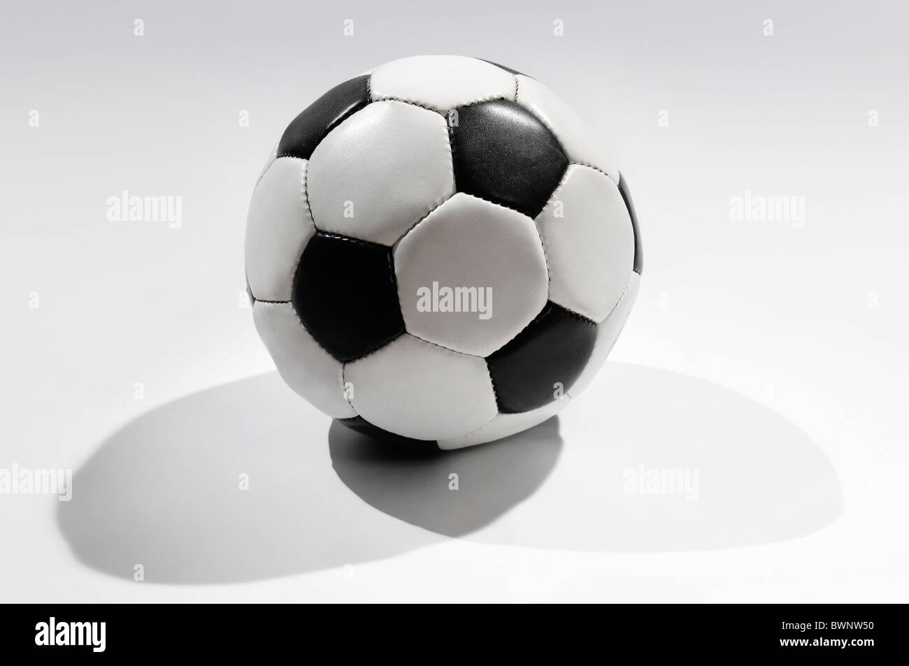 Soccer ball isolated on gray background Stock Photo - Alamy