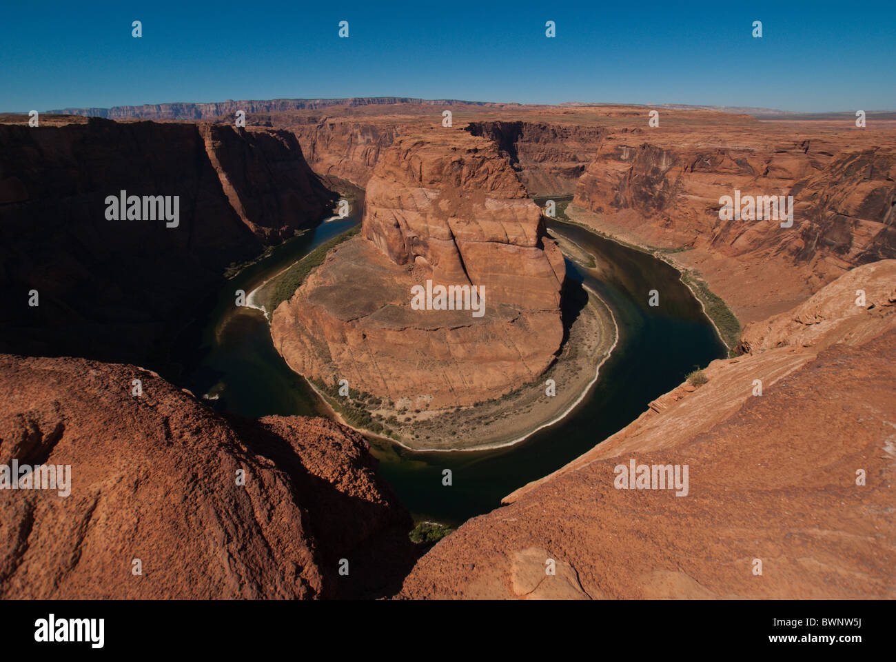 Horseshoe Bend Glen Canyon Arizona USA Stock Photo - Alamy