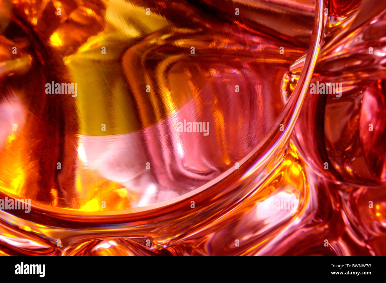 Abstract shiny red glass background Stock Photo - Alamy