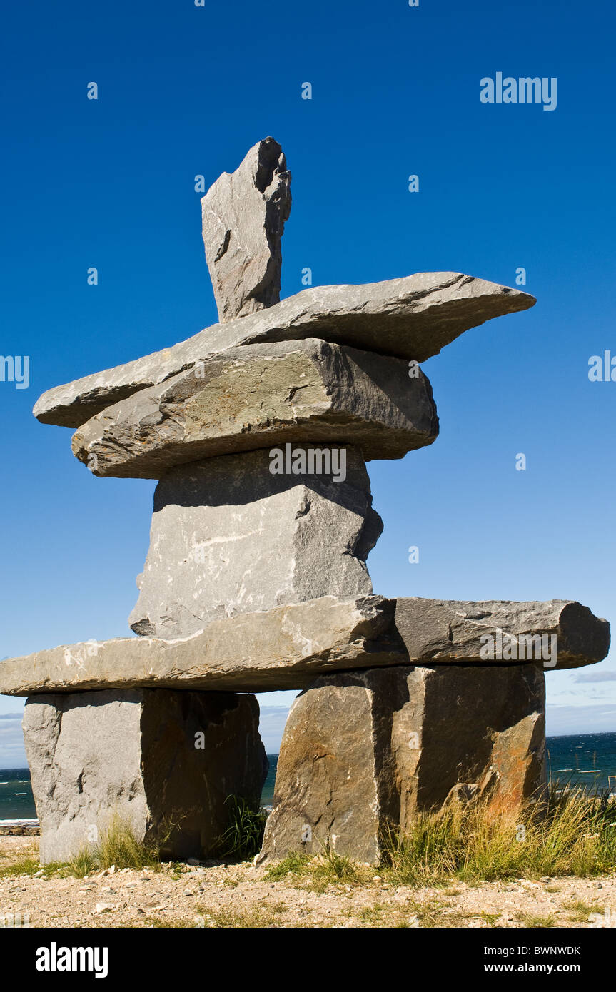 Inukshuk manitoba hi-res stock photography and images - Alamy