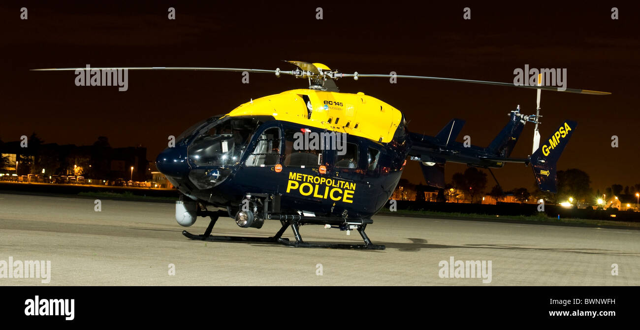 Helicopter Police Night