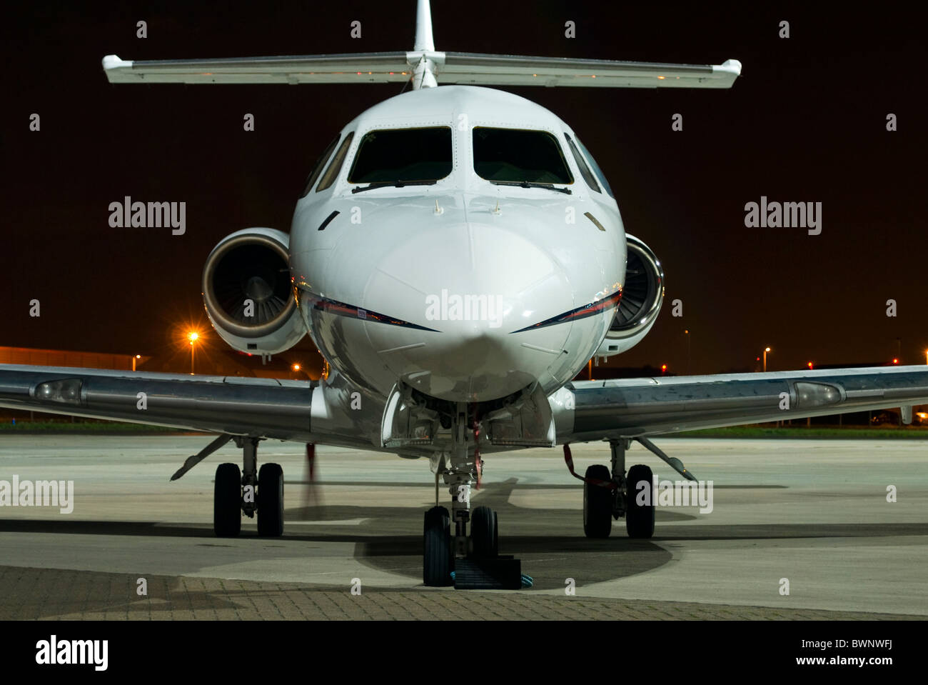 Nose Cone Front shot of Hawker Siddeley ZE395 RAF Stock Photo - Alamy