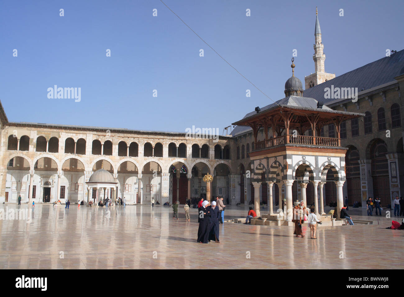 Umayyad mosque Damascus Syria Middle East Oriental Islam Islamic ...