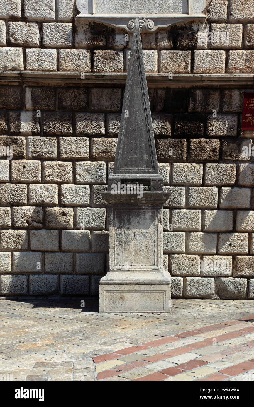 The pyramid formed "Column of Shame" in front of the Clock Tower, Old ...