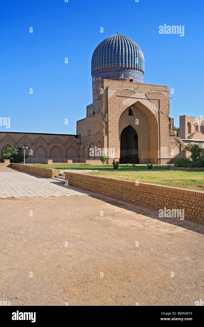 Bibi Khanym Mosque Samarkand Uzbekistan Central Asia Islam Islamic ...
