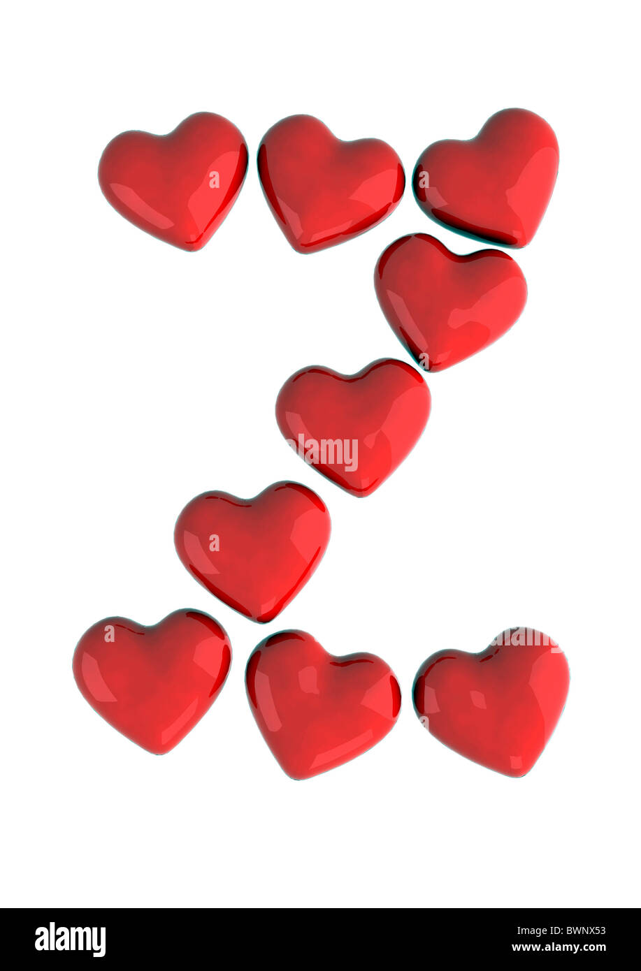 Z Letter In Heart