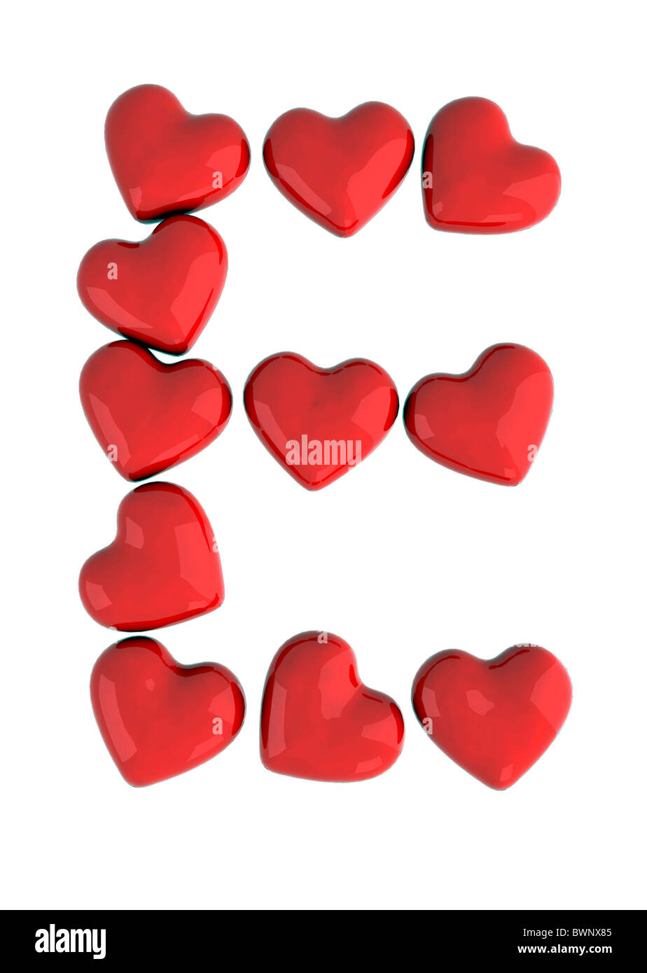 Letter e art hi-res stock photography and images - Alamy