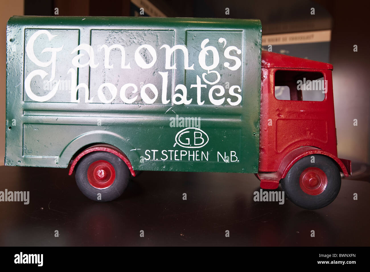 Ganong chocolate factory museum in Saint Stephen (St. Stephen), New ...