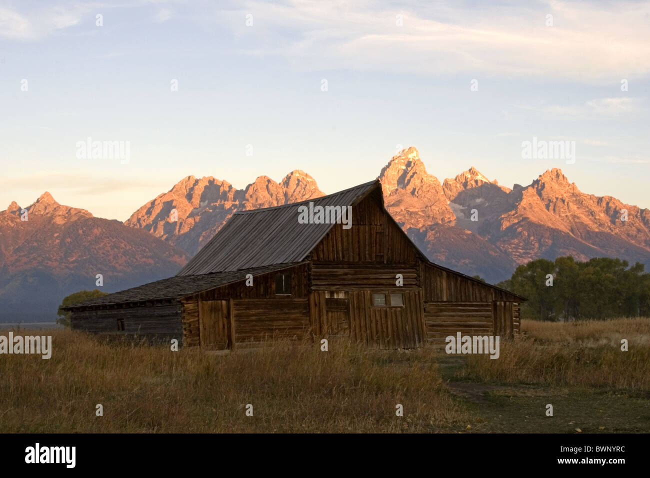 Mormon row hi-res stock photography and images - Alamy